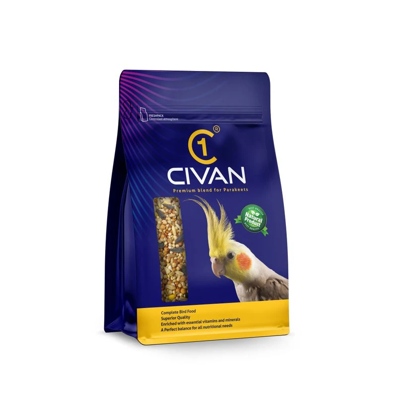 غذای مخصوص آجیل طوطی سانان سیوان Civan مدل parakeets وزن 750 گرم - بانک ...